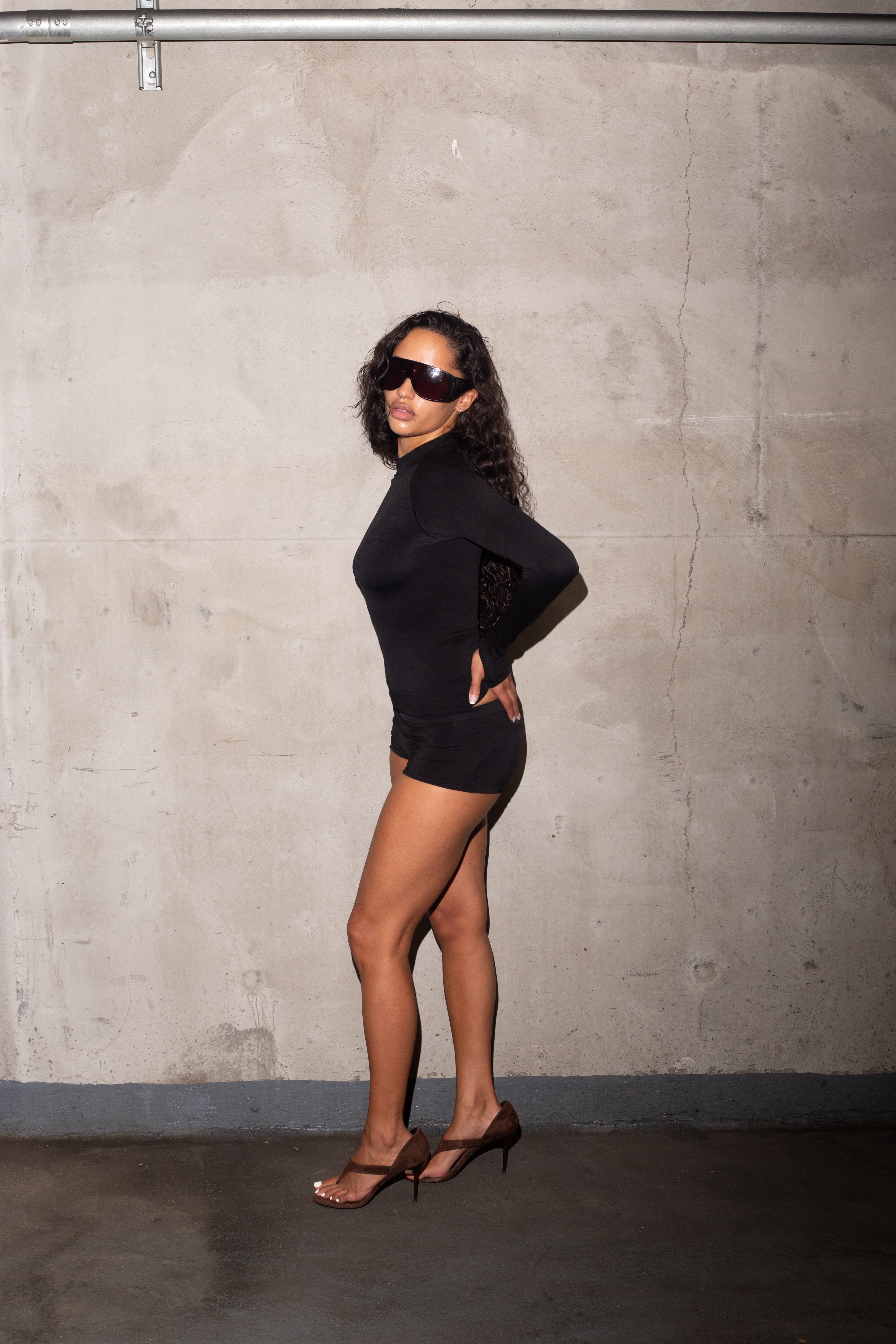 Seamless Micro Mini Short (Black) – MATTE